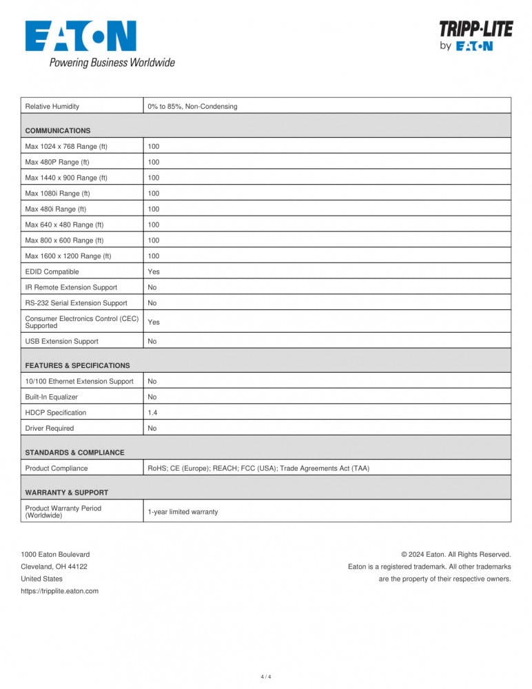 B126-1P0 technical document page 4