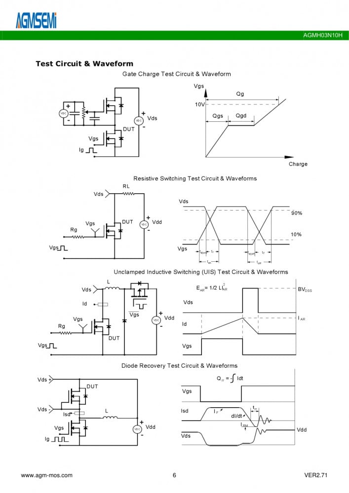AGMH03N10H datasheet page 6