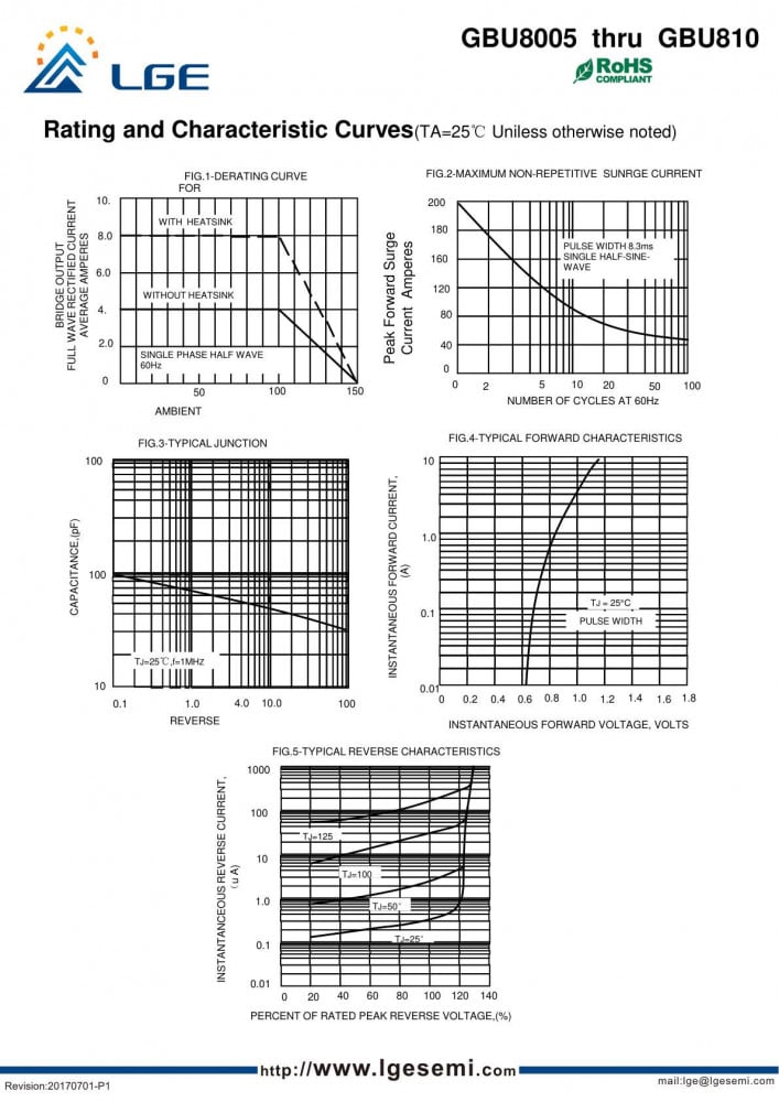 LGE GBU806 datasheet page 2