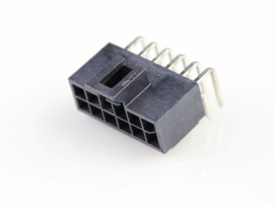 2.00mm Pitch Milli-Grid Receptacle, Surface Mount, Top Entry, 0.38µm Gold (Au) Plating, with Cover, with Locating Pegs, 22 Circuits, Lead-Free, Tube