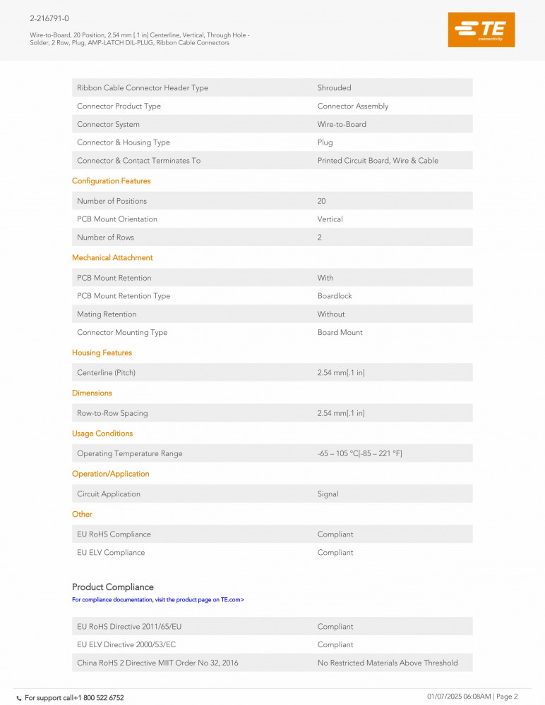 2-216791-0 technical document page 2