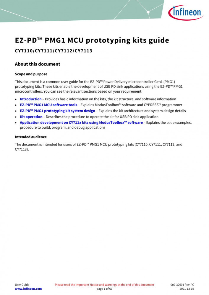 CY7113 document page 1