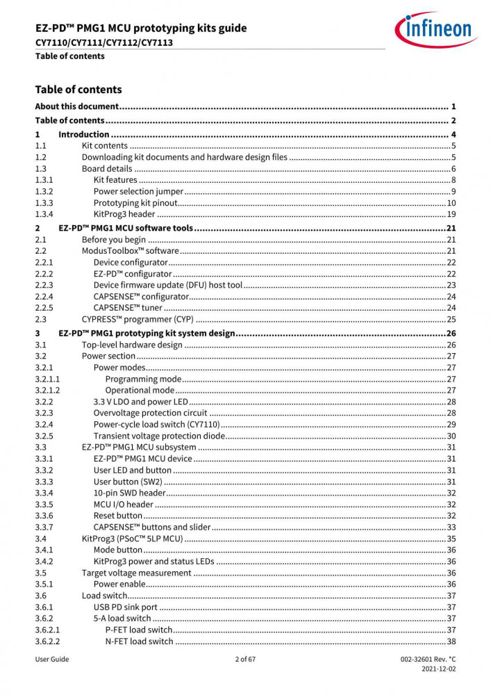 CY7113 document page 2
