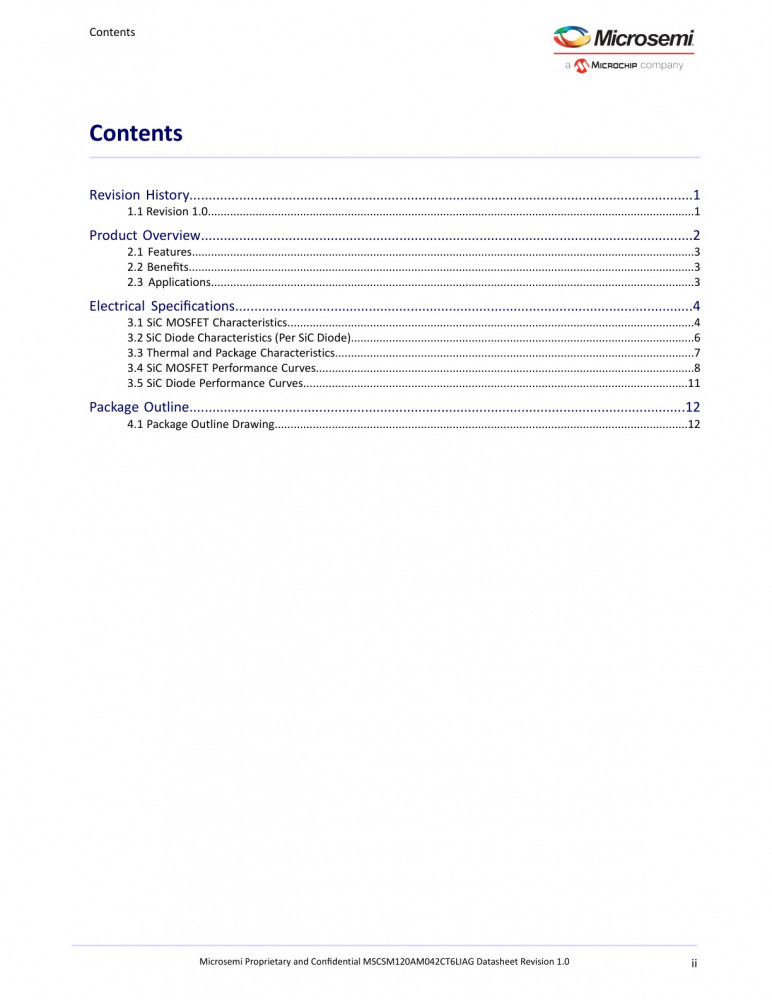 MSCSM120AM042CT6LIAG datasheet page 2
