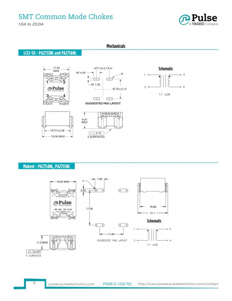 PA2743NLT datasheet page 6