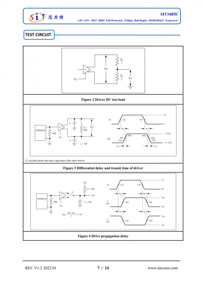 SIT3485EESA datasheet page 7