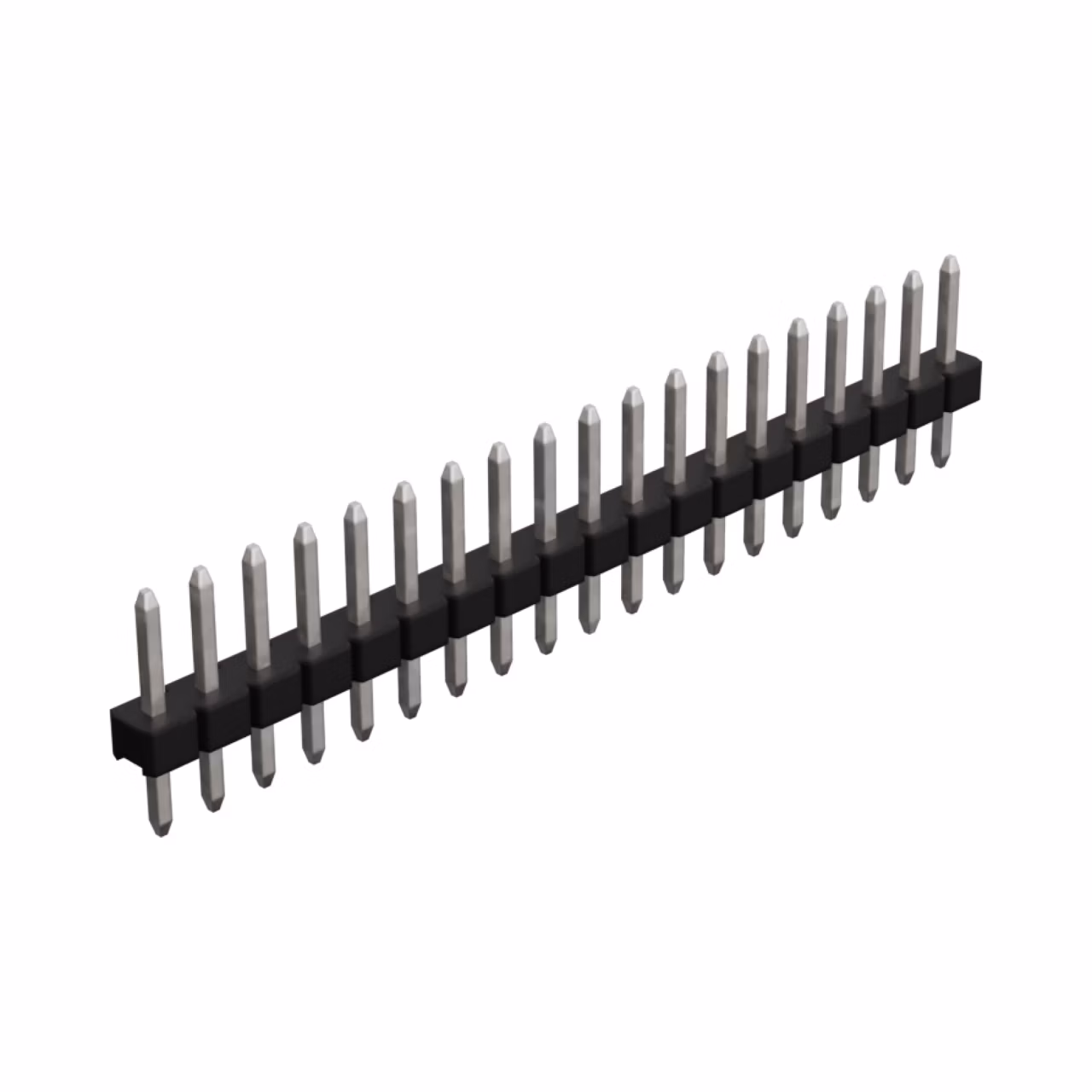 2.00mm Pitch Milli-Grid Header, Vertical, Through Hole, Breakaway, 19 Circuits, 2.50µm Tin (Sn) Plating, Mating Pin Length 4.00mm, Tail Length 2.70mm, Lead-Free for sale