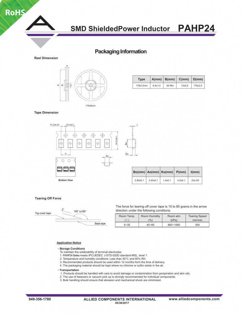 PAHP24-R24M technical documentation page 3