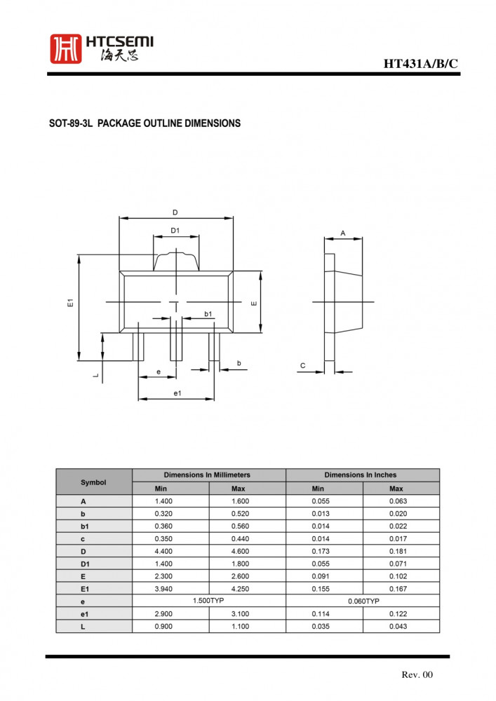 HT431BRZ datasheet page 6