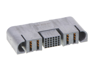 EXTreme Ten60Power Right-Angle Plug without Guides, 3 DC Power Circuits, Press Fit Tail
