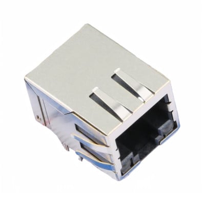 TE Connectivity 1-2301994-2 Modular Ethernet Connector Jack with Magnetics for sale