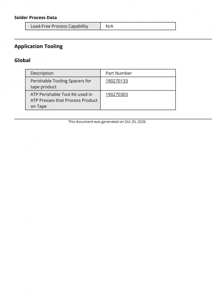 MOLEX 190690094 document image, page 3