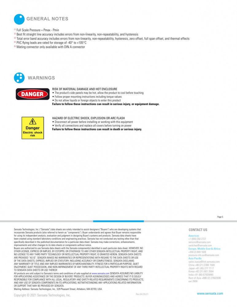 PTE7100 datasheet page 5