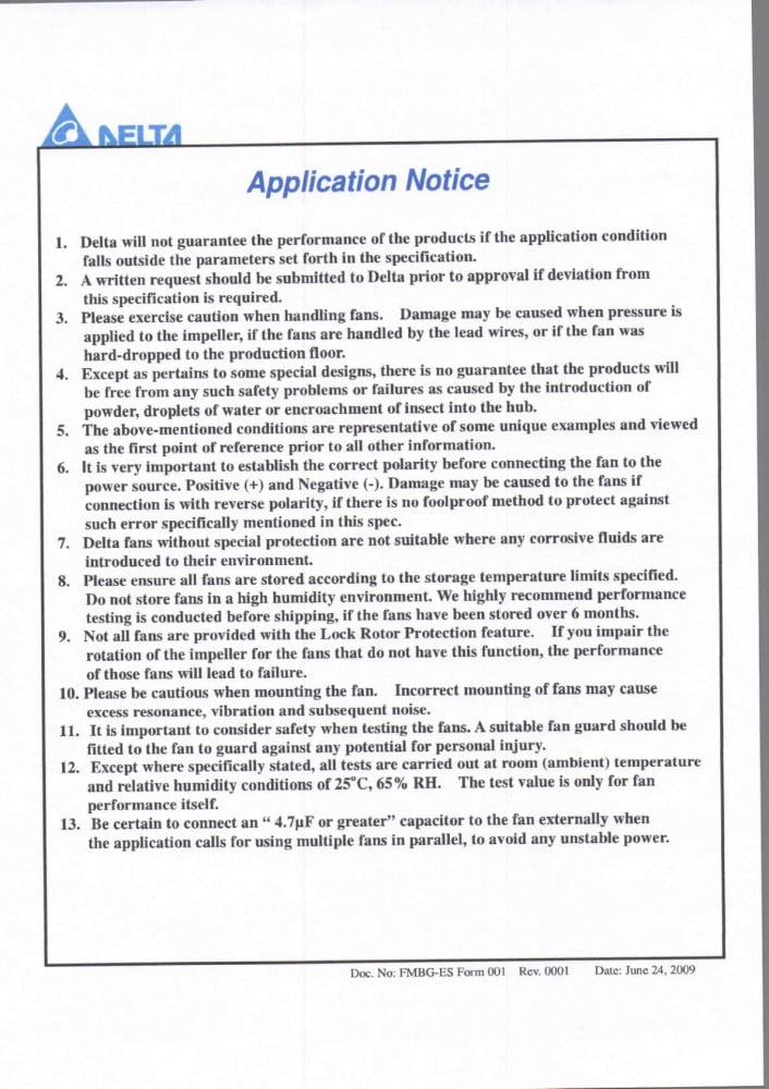 AFB0812SH-BR00 specification page 10
