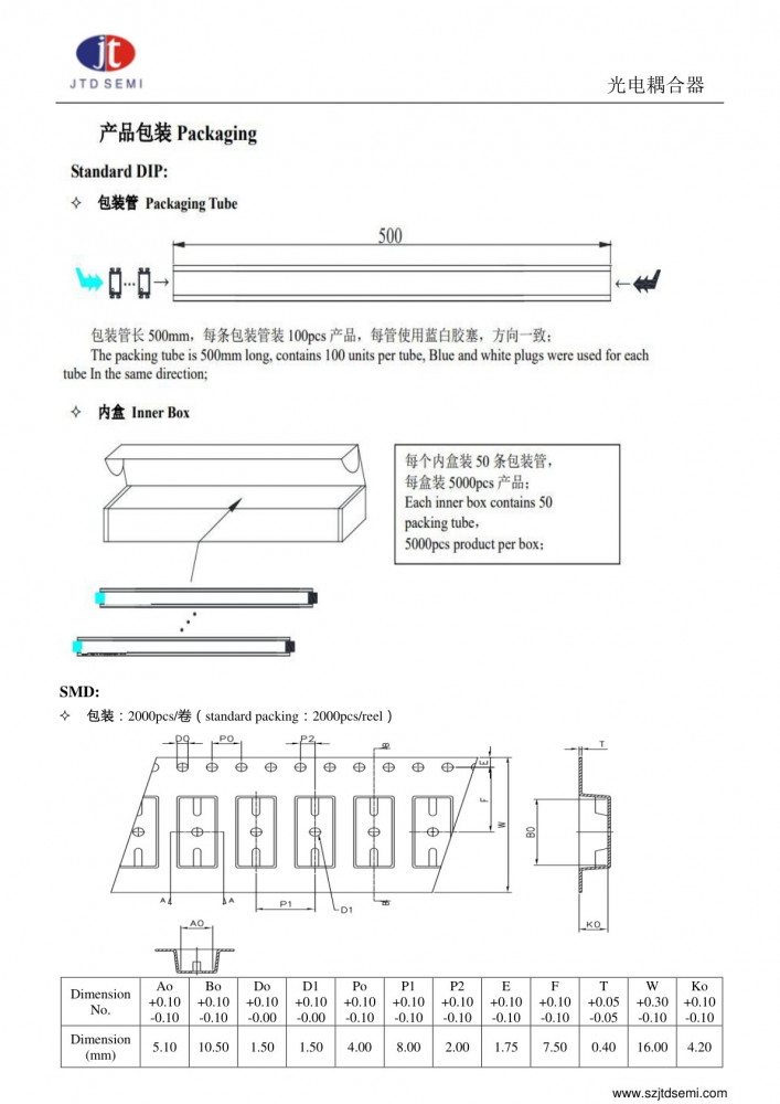 JTDPC817CD datasheet page 8