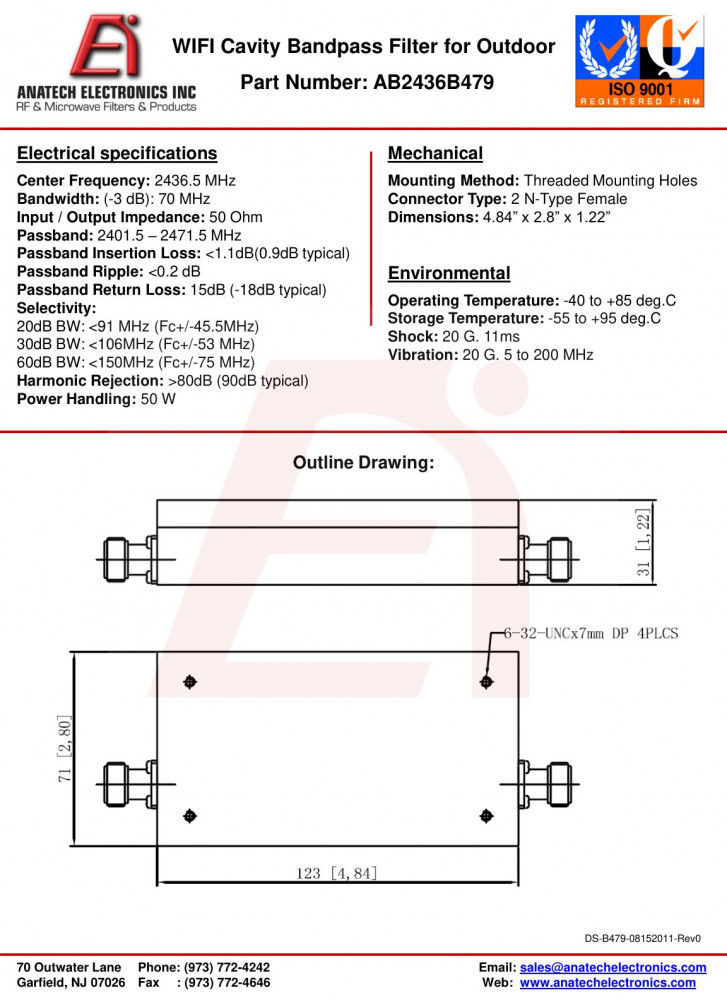 AB2436B479 technical document page 1