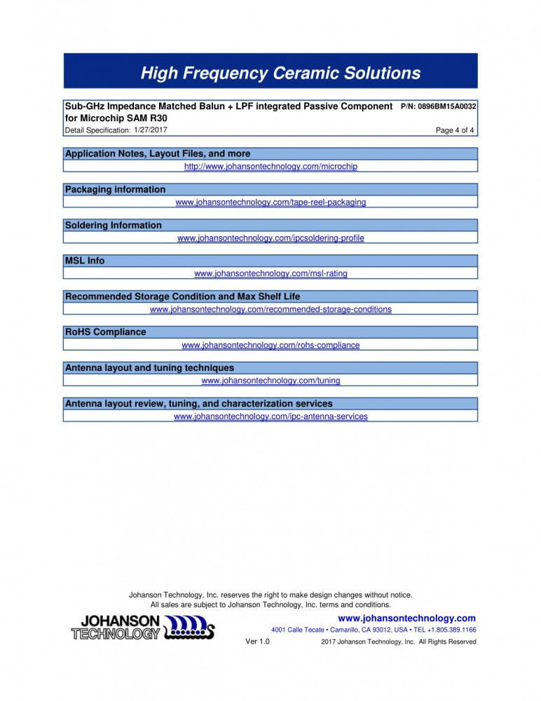 0896BM15A0032 datasheet page 4