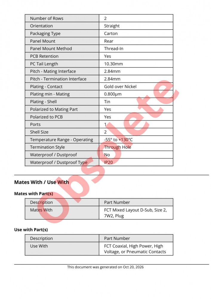 MOLEX 1731071821 drawing preview, page 3