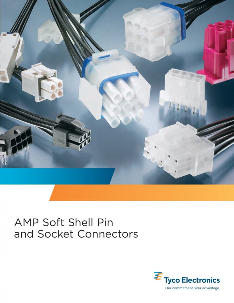 AMP Soft Shell connector catalog page 1