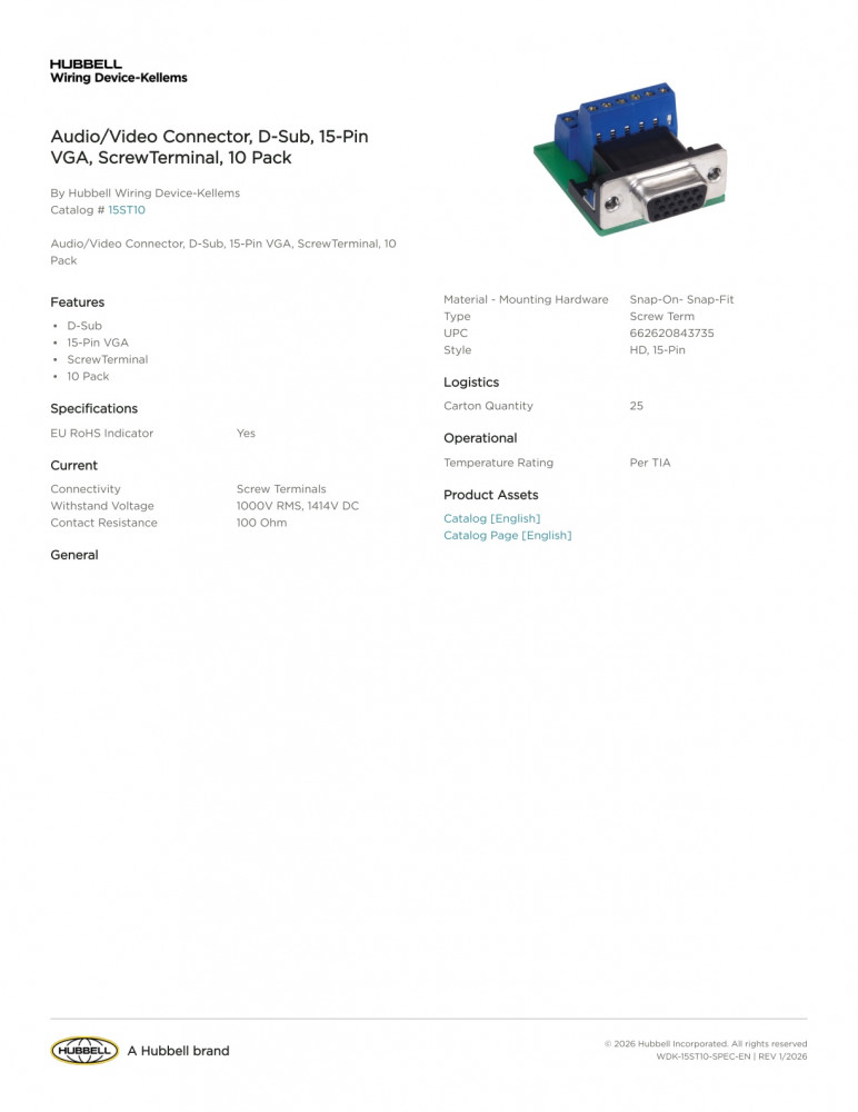 15ST10 product documentation image