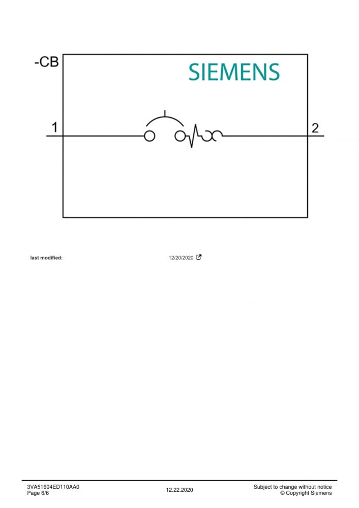 3VA5160-4ED11-0AA0 datasheet page 6