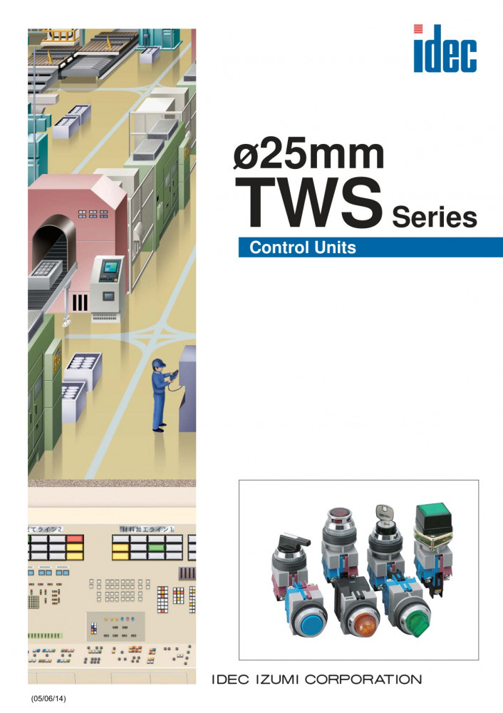 IDEC TWS Series catalogue page 1