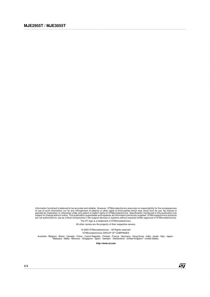 MJE2955T datasheet page 4