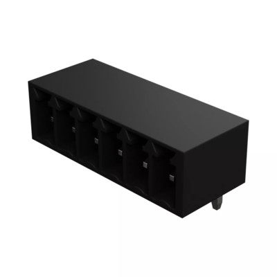 3.50mm Pitch Eurostyle Right-Angle PCB Header, 6 Circuits for sale