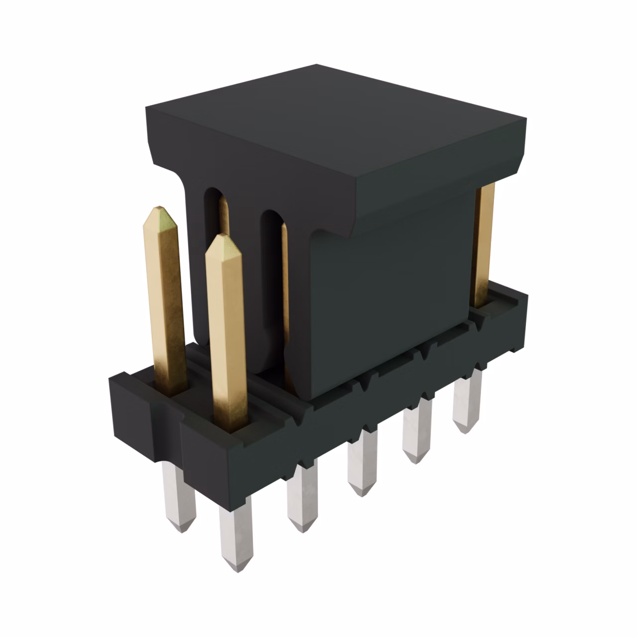 Milli-Grid Header, Vertical, Surface Mount, 20 Circuits, 0.76µm Gold (Au) Plating, Mating Pin Length 3.80mm, Tube, Lead-Free
