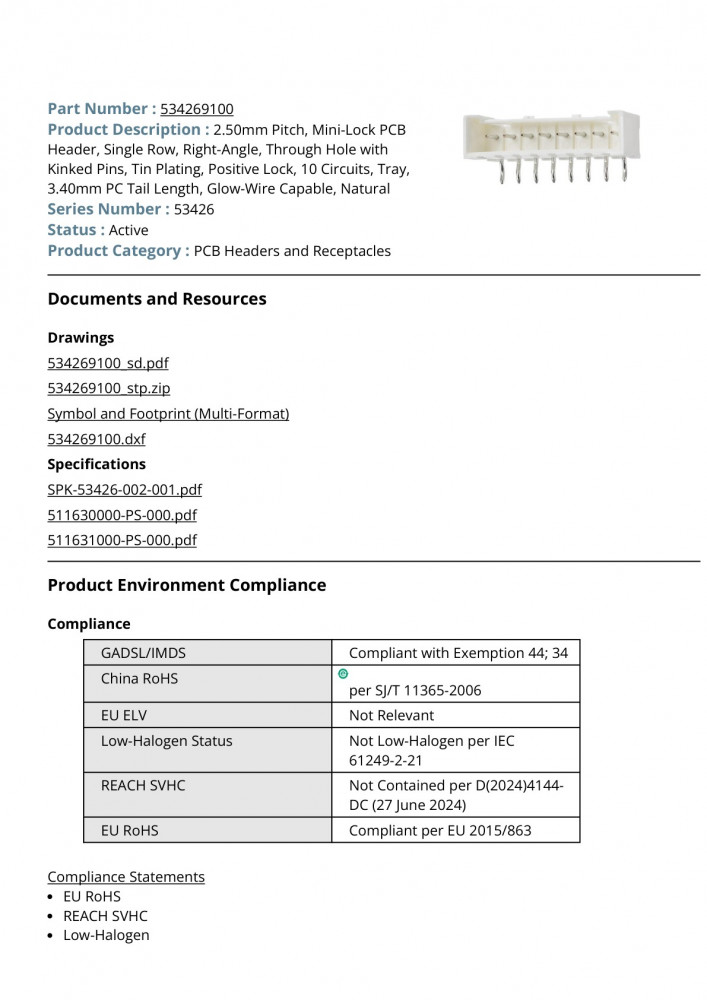 534269100 technical document preview, page 1