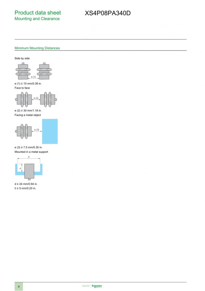 XS4P08PA340D technical document page 4