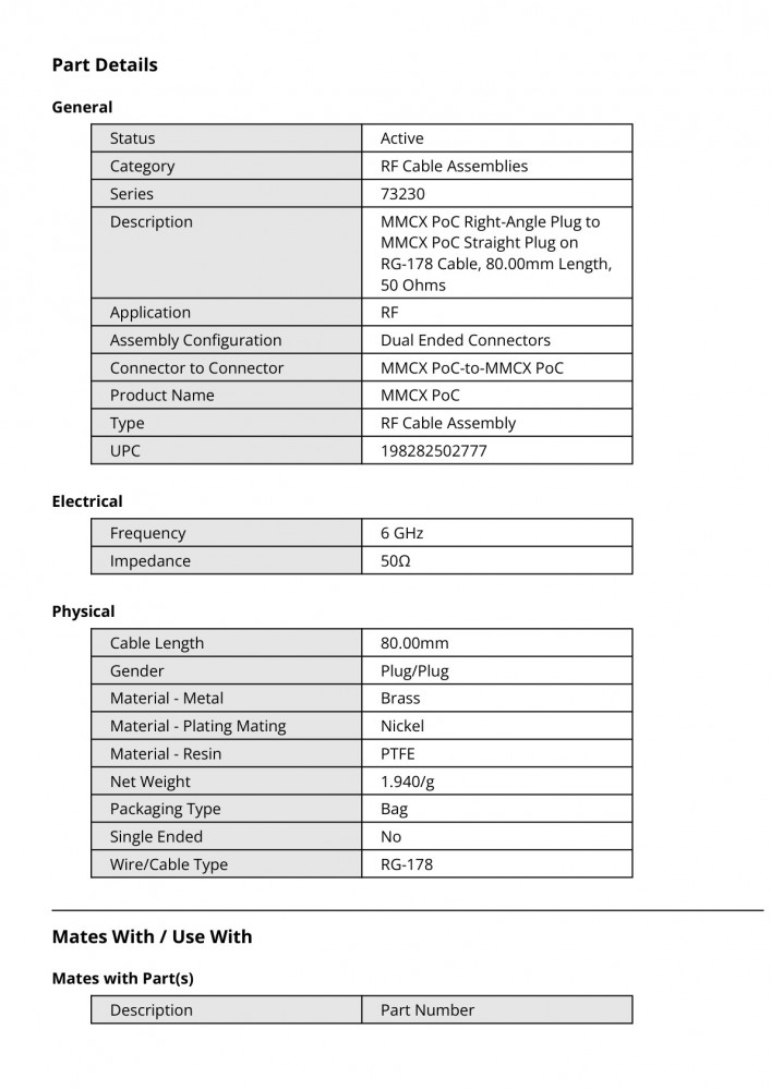 Product document image, page 2
