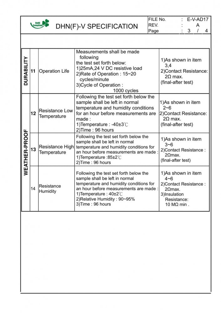 DHN-08F-T-V-T/R datasheet page 5