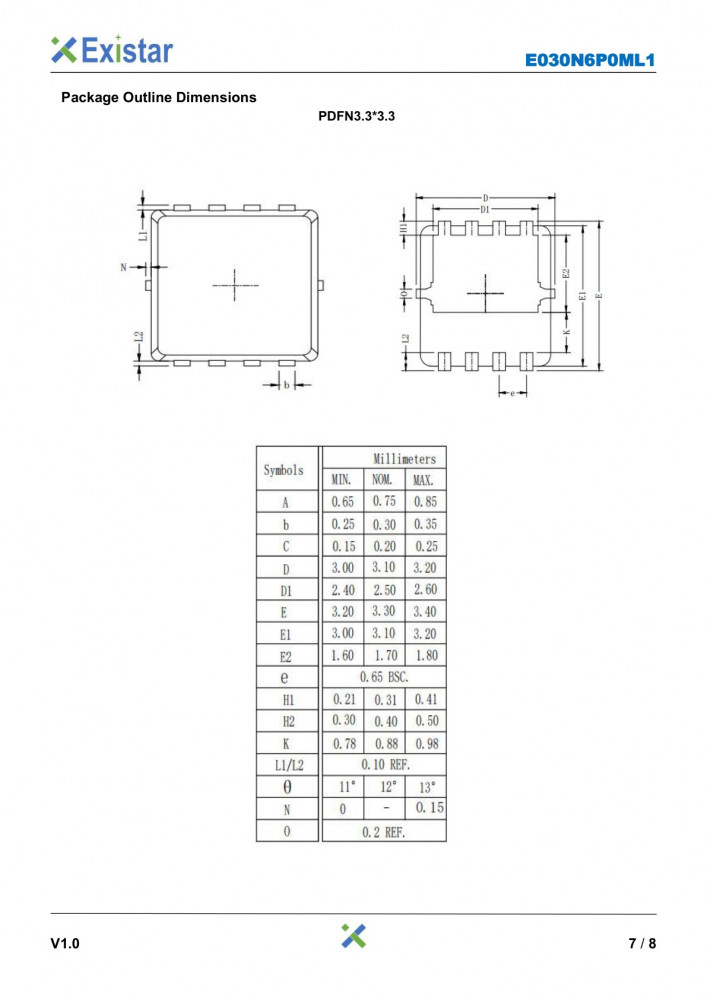 E030N6P0ML1 datasheet page 7