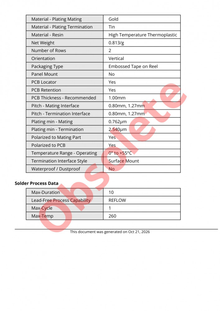 MOLEX 788320006 technical document, page 3