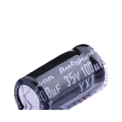Rubycon 25YXJ100M5X11 Aluminum Electrolytic Capacitor
