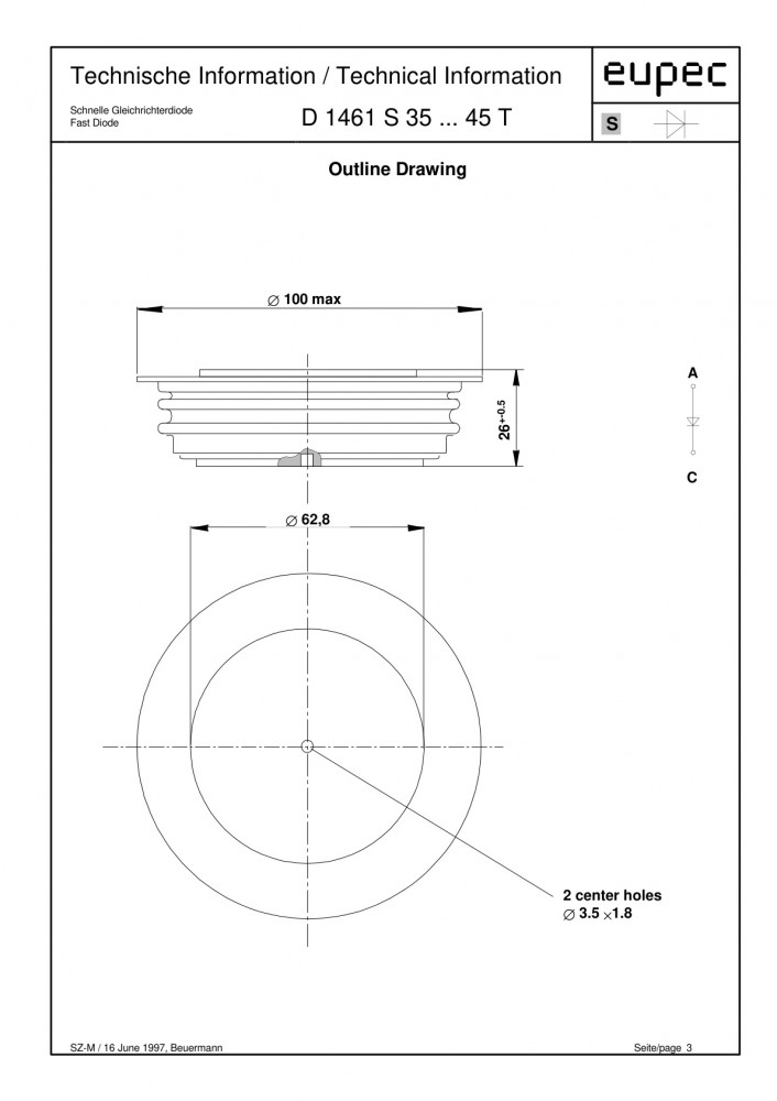 D1461S45T technical document page 3
