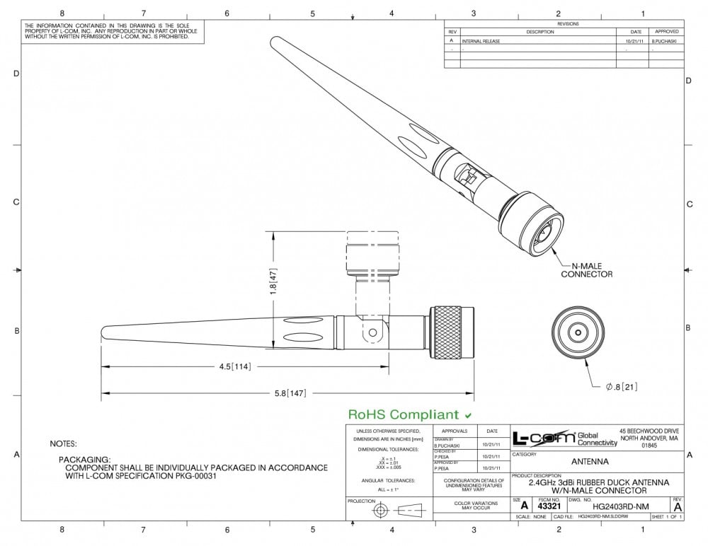 HG2403RD-NM technical document preview