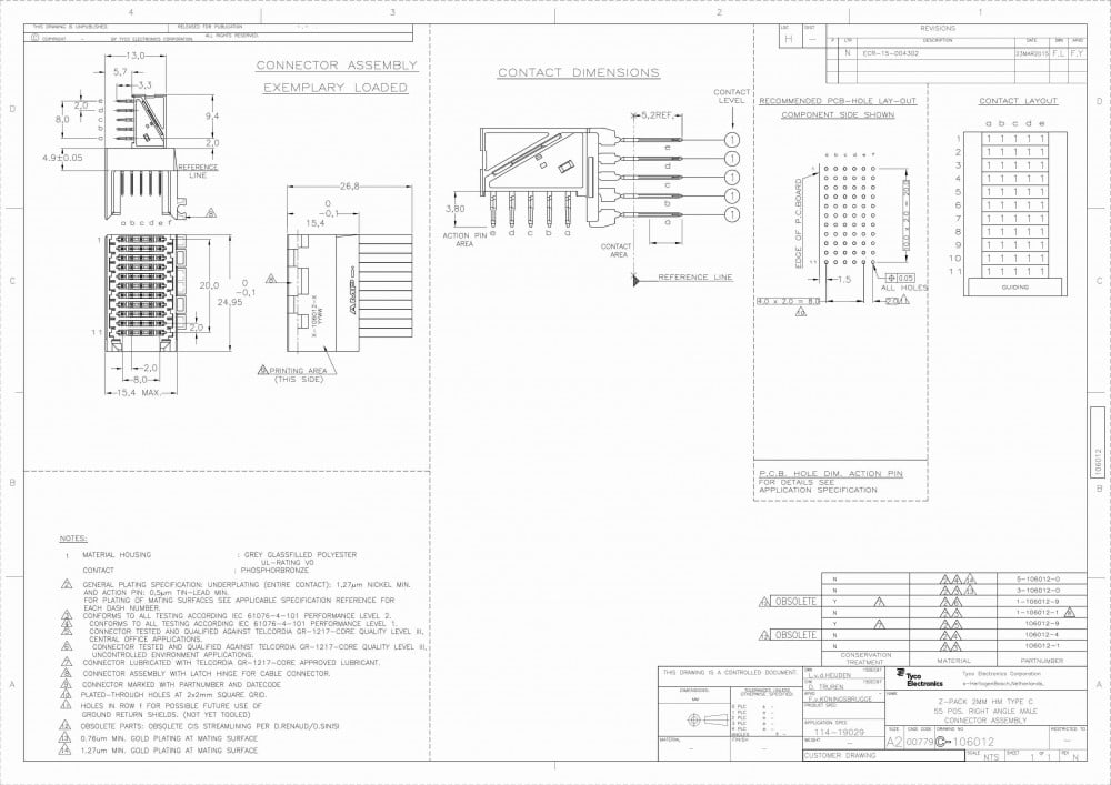 TE Connectivity 106012-1 technical document page