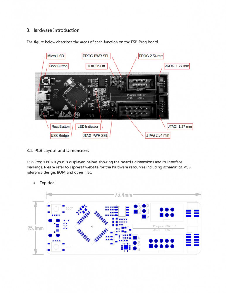ESP-PROG documentation page 2