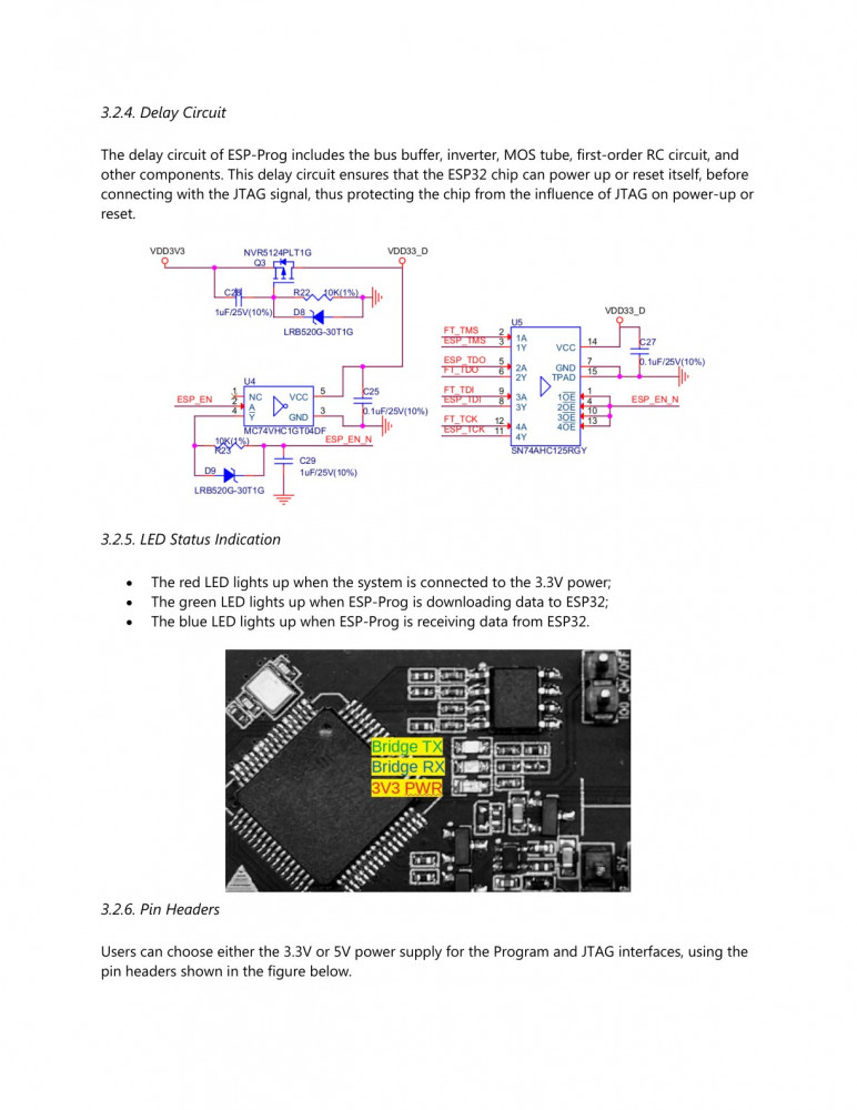 ESP-PROG documentation page 5