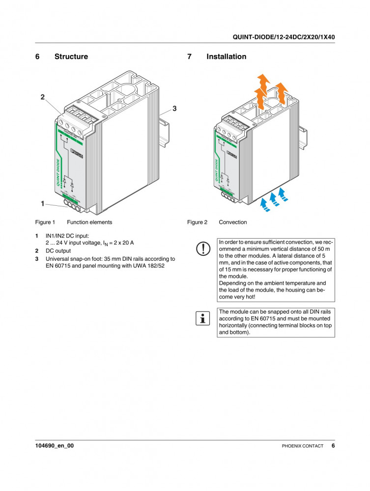 Phoenix Contact 2320157 technical document page 6