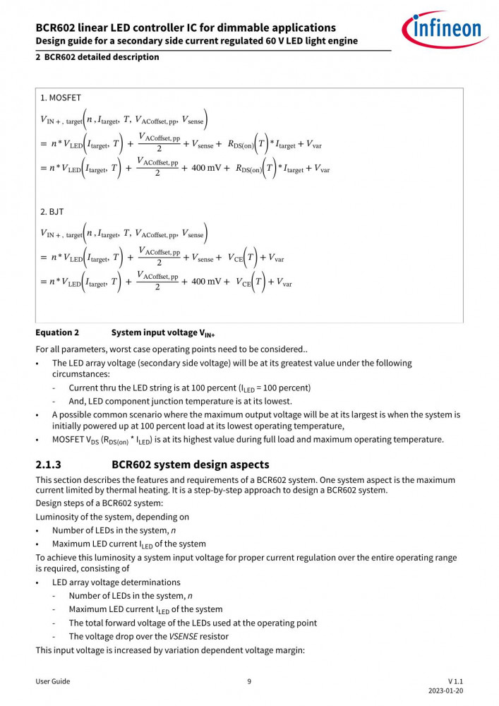 BCR602 design guide page 9