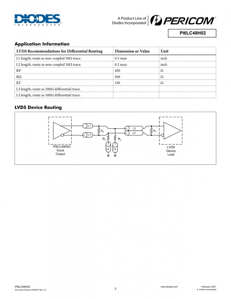 PI6LC48H02LIEX datasheet page 5
