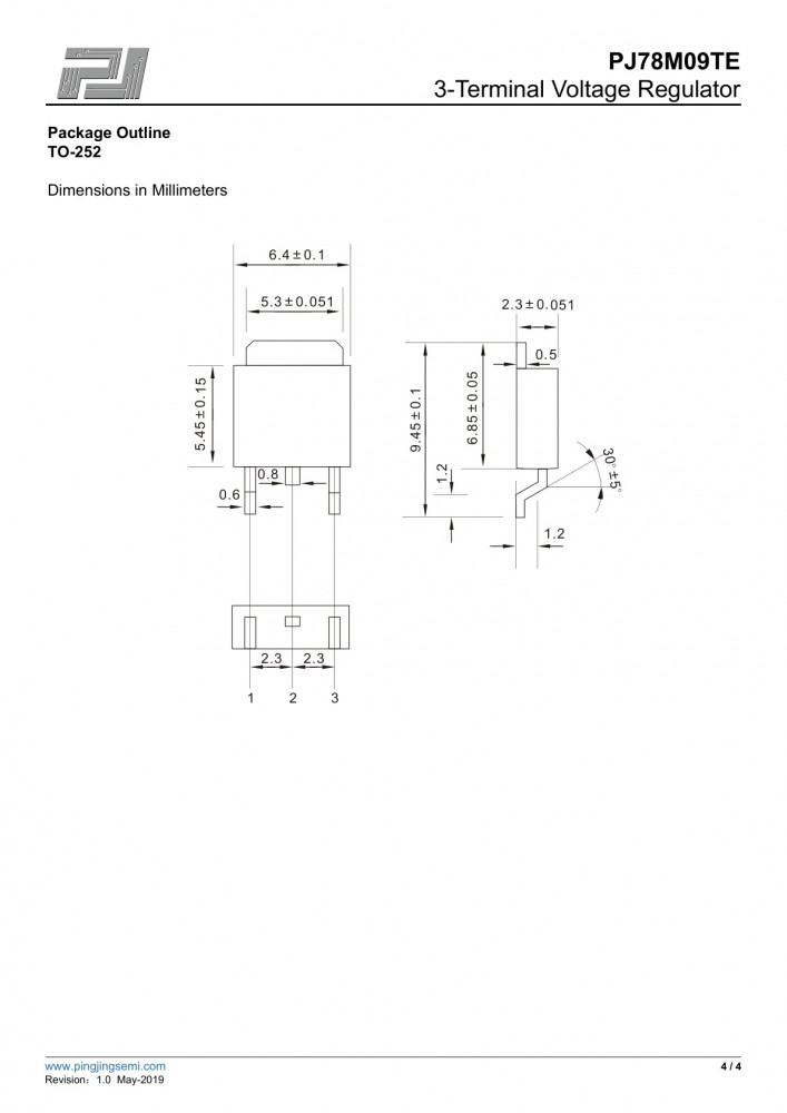 PJ78M09TE datasheet page 4