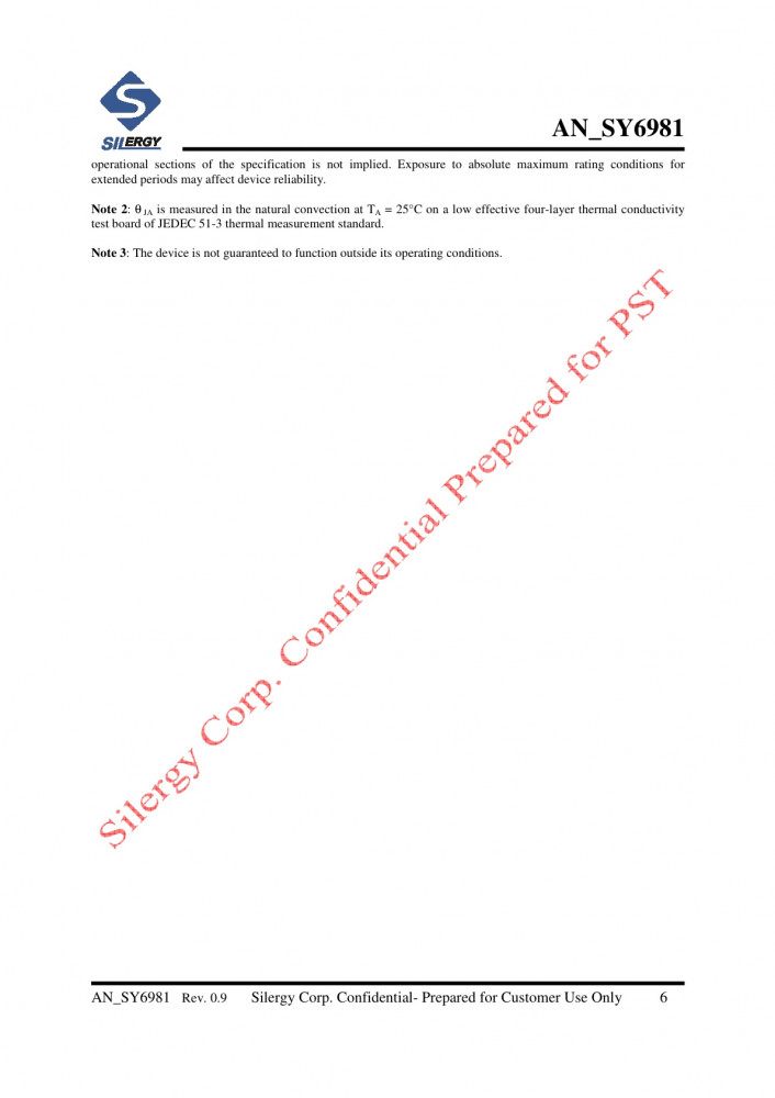 SY6981QDC datasheet page 6