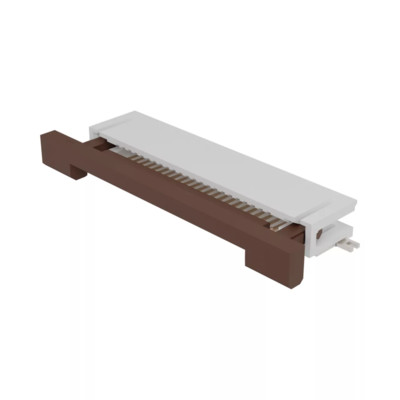 Easy-On FFC/FPC Connector, 0.50mm Pitch, Slider Series, Right-Angle, Bottom Contact, 2.00mm Height, 23 Circuits, Tin-Bismuth Plating for sale