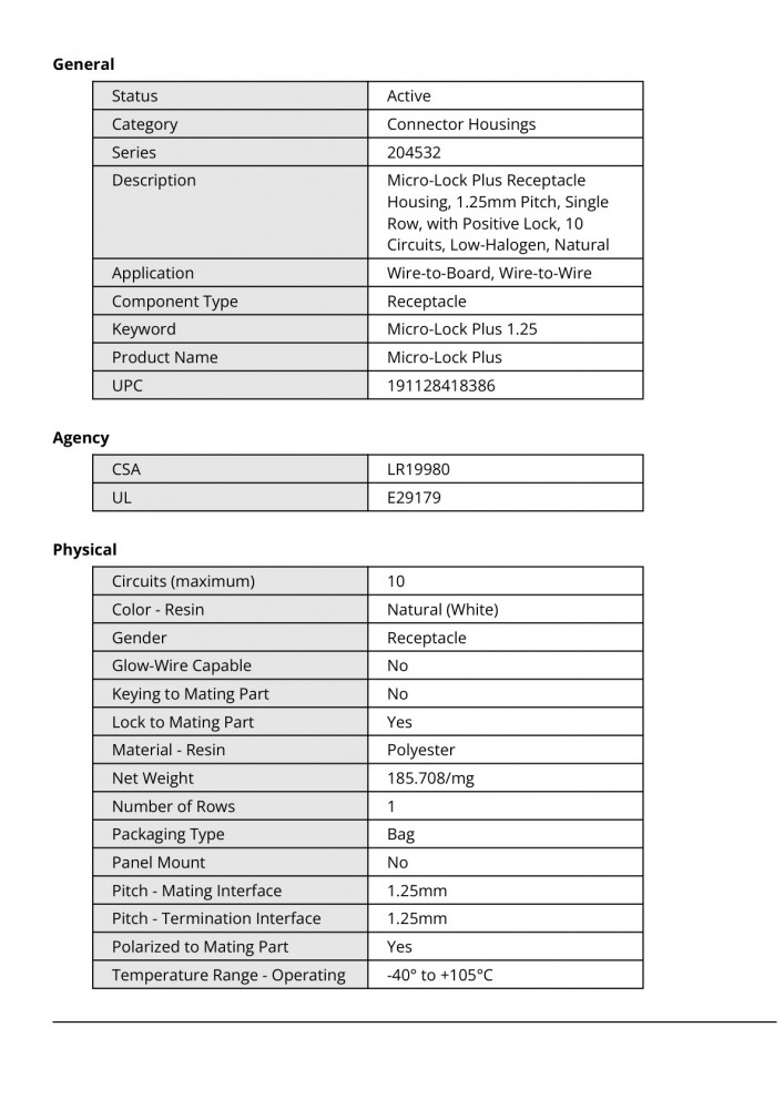 Product document image, page 2