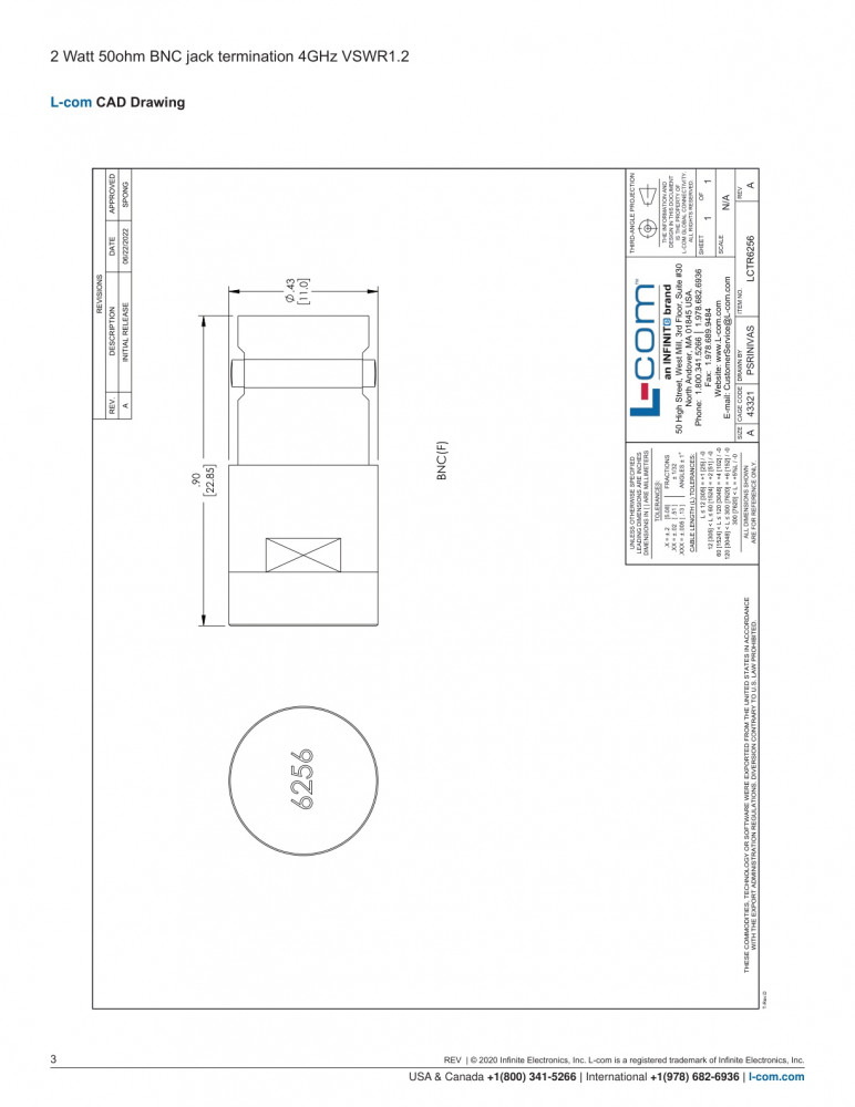 LCTR6256 product document page 3