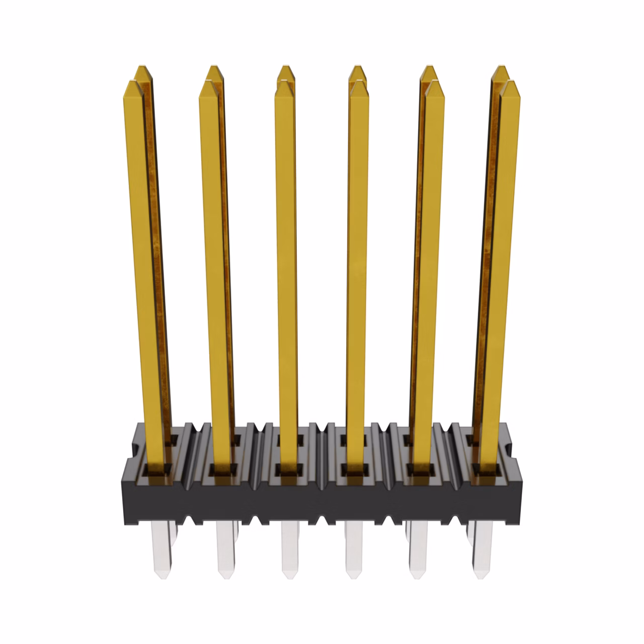 2.00mm Pitch Milli-Grid Header, Vertical, Through Hole, 12 Circuits, 0.76µm Gold (Au) Plating, Mating Pin Length 11.50mm, Tail Length 2.50mm, Tray, Lead-Free for sale